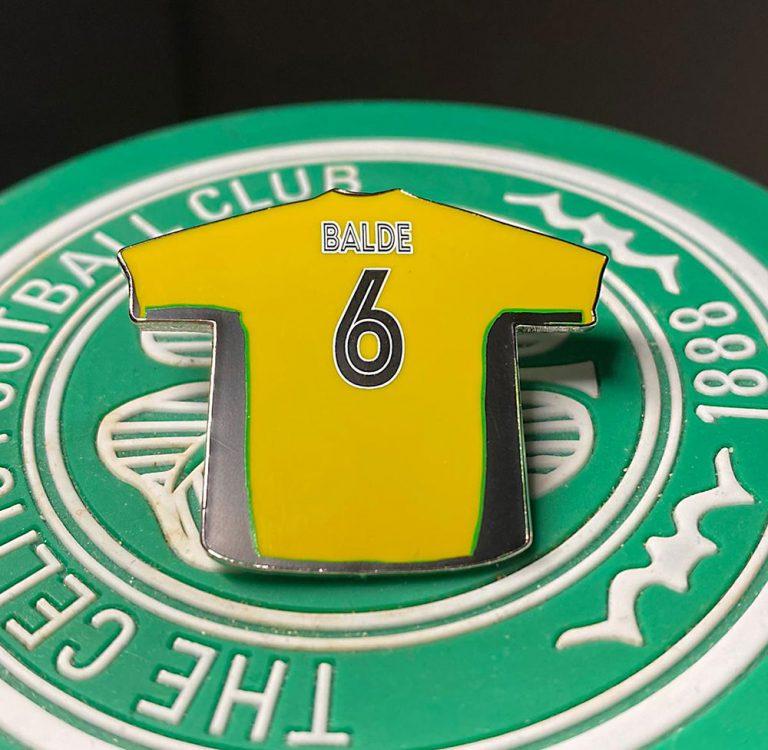 Bobo Balde Away Celtic Pin Badge (Limited Edition) | Celtic Football ...