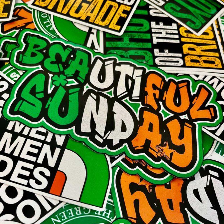 Celtic FC Pin Badges & Celtic FC Stickers Glasgow Celtic